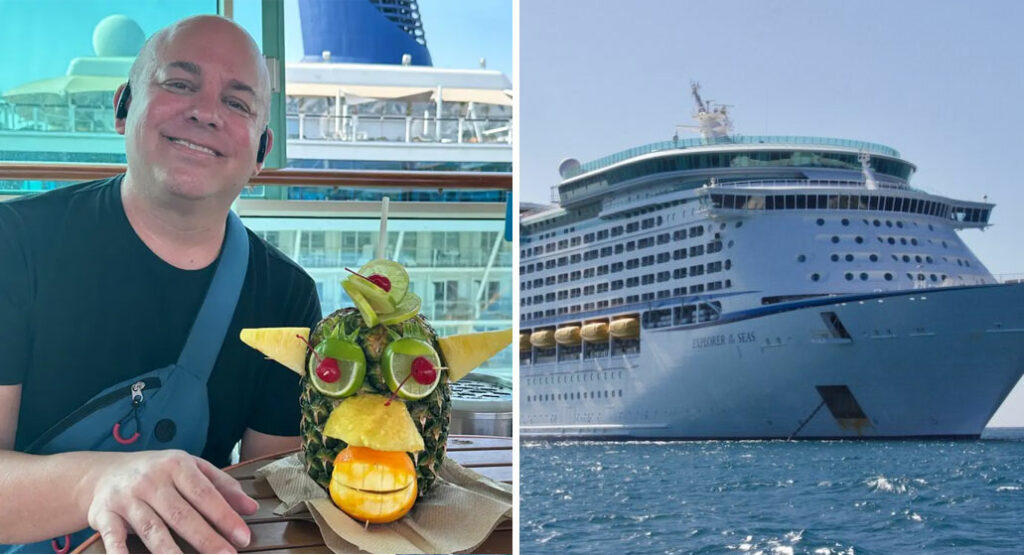 Il vit sur un bateau de croisière la majeure partie de l'année parce ...